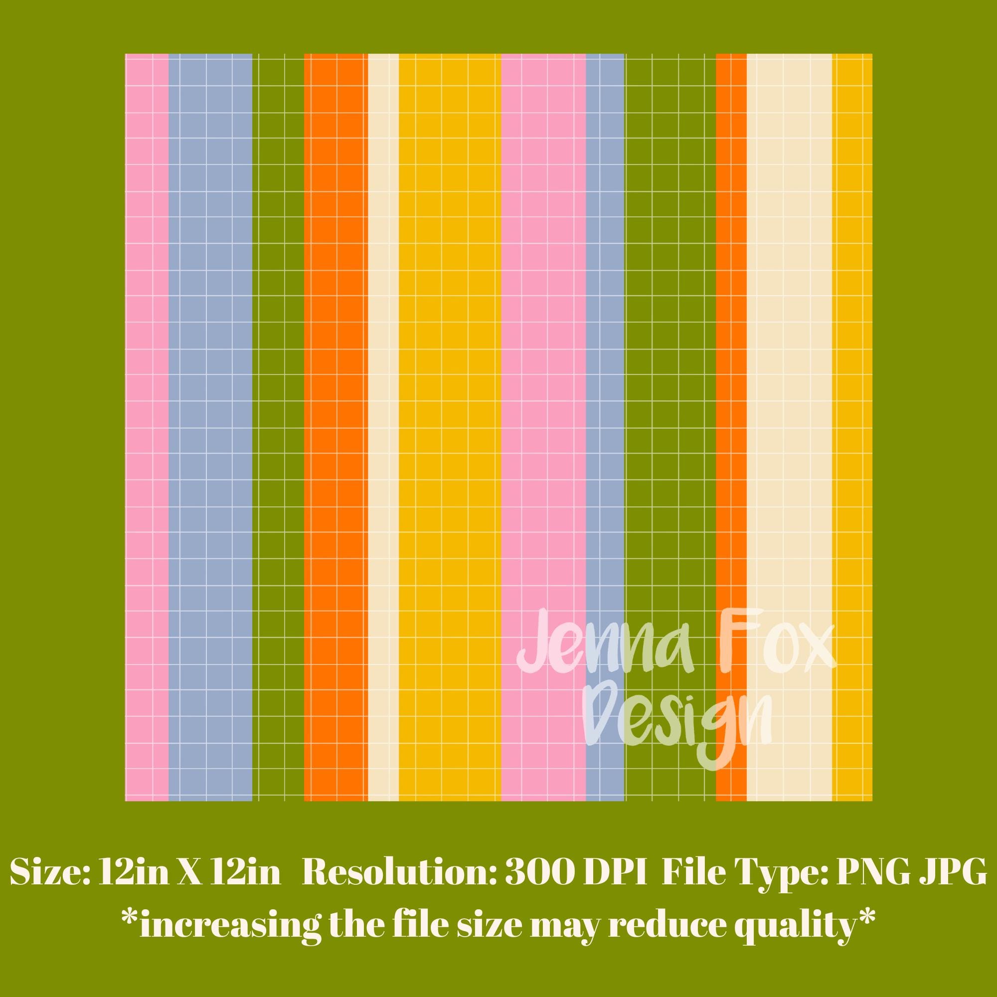 Retro Stripes Seamless Pattern, 70s Stripes, Vintage Stripes, Retro ...