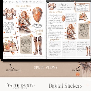 Pray Digital Stickers | Christian Goodnotes Stickers | Bible Journaling ...