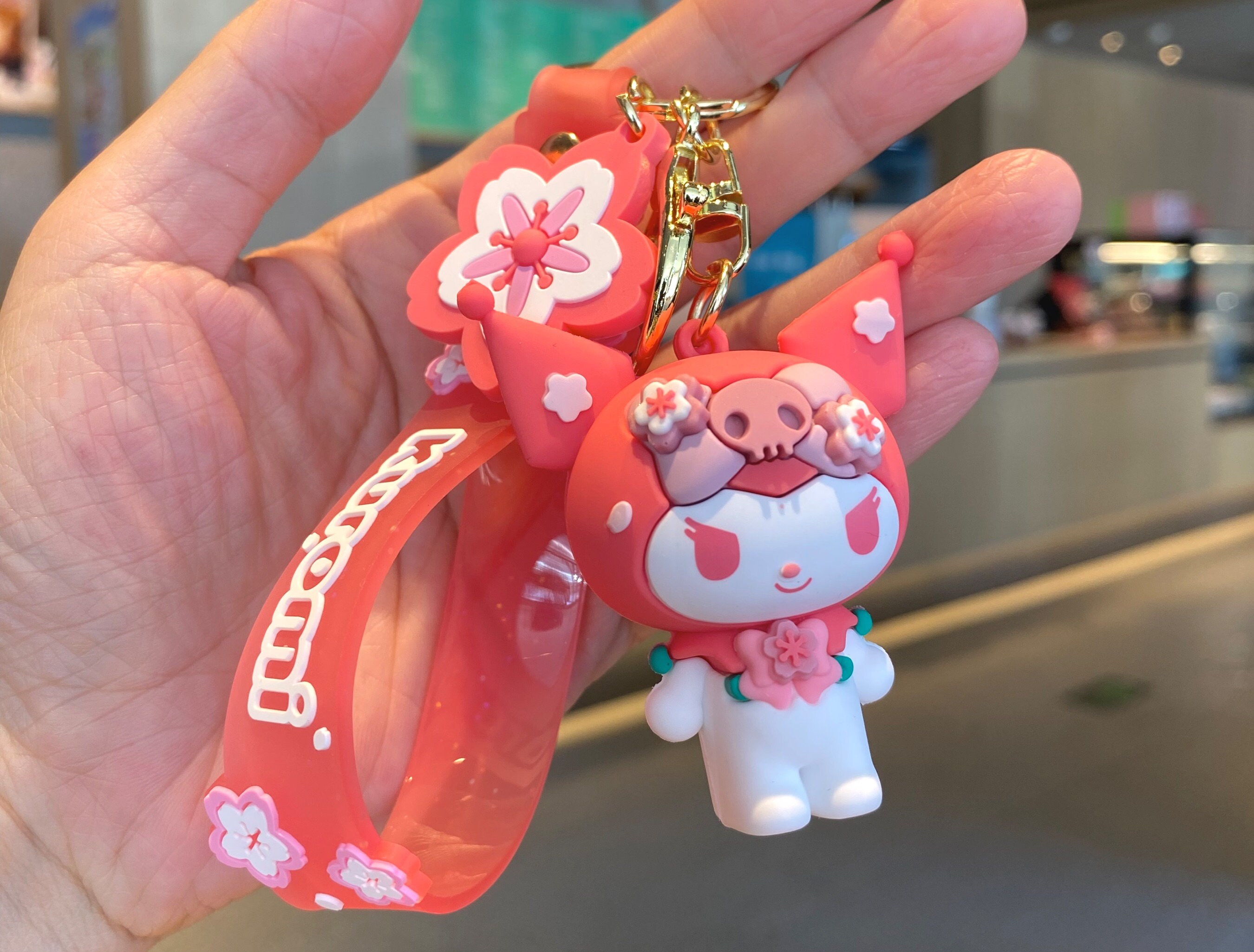 Kawaii Japanese Cartoon Sakura Keychains Kuro Keychain My - Etsy