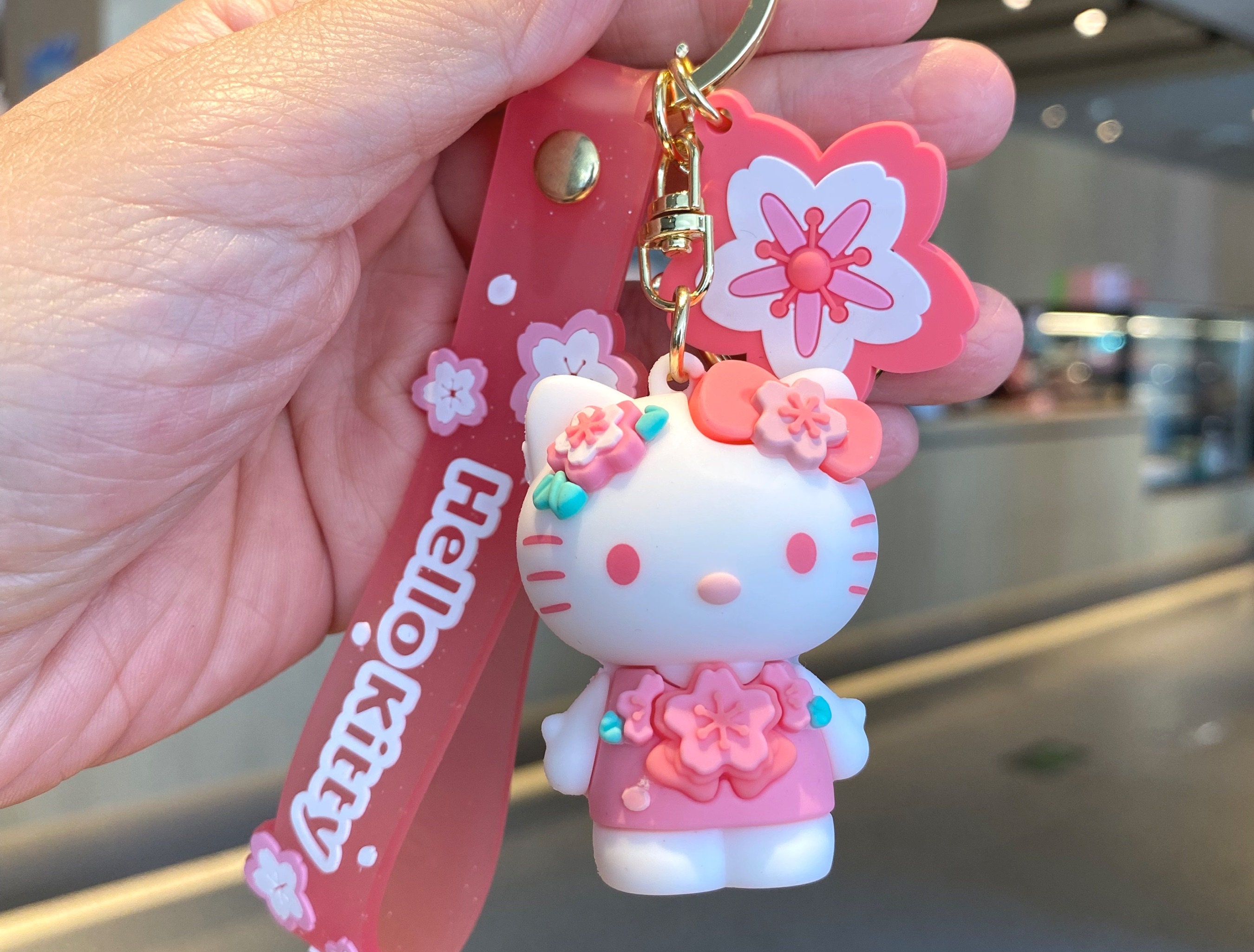 Kawaii Japanese Cartoon Sakura Keychains Kuro Keychain My - Etsy