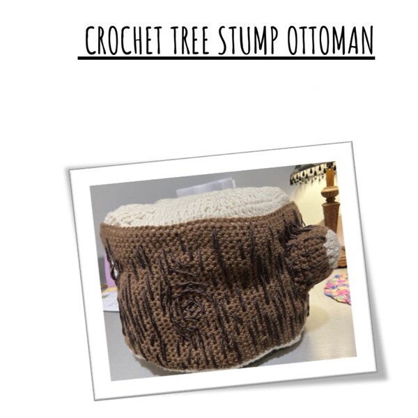 Crochet Ottoman Pattern - Etsy