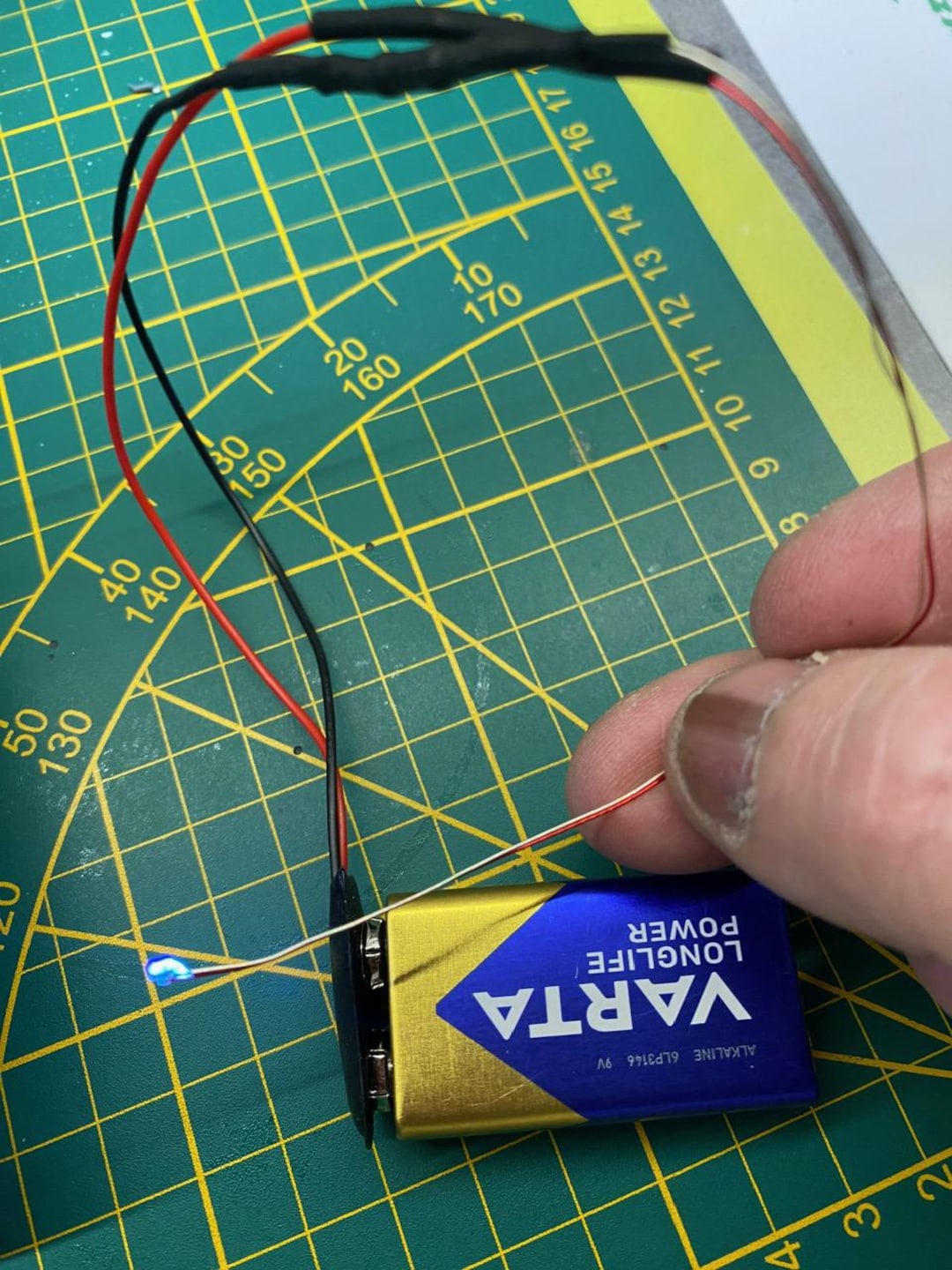 Mini Lampe LED UV 2mm Fait Main Pour Polymérisation D'impression Résine ...