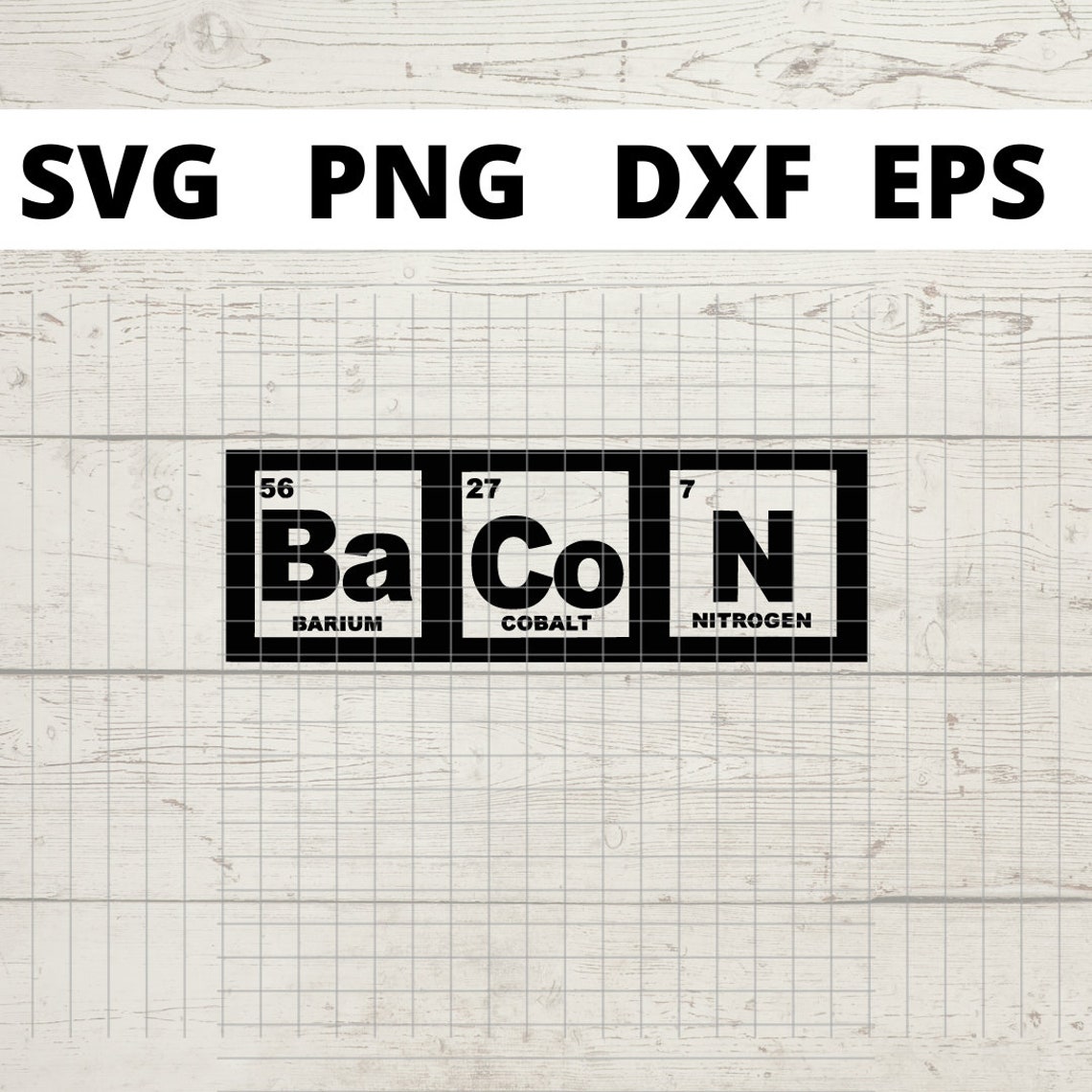 Bacon- Instant Digital Download SVG, PNG, DXF, and Eps Cut File for ...