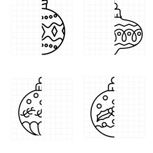 Christmas Themed Alphabet Printable Worksheet Handwriting - Etsy