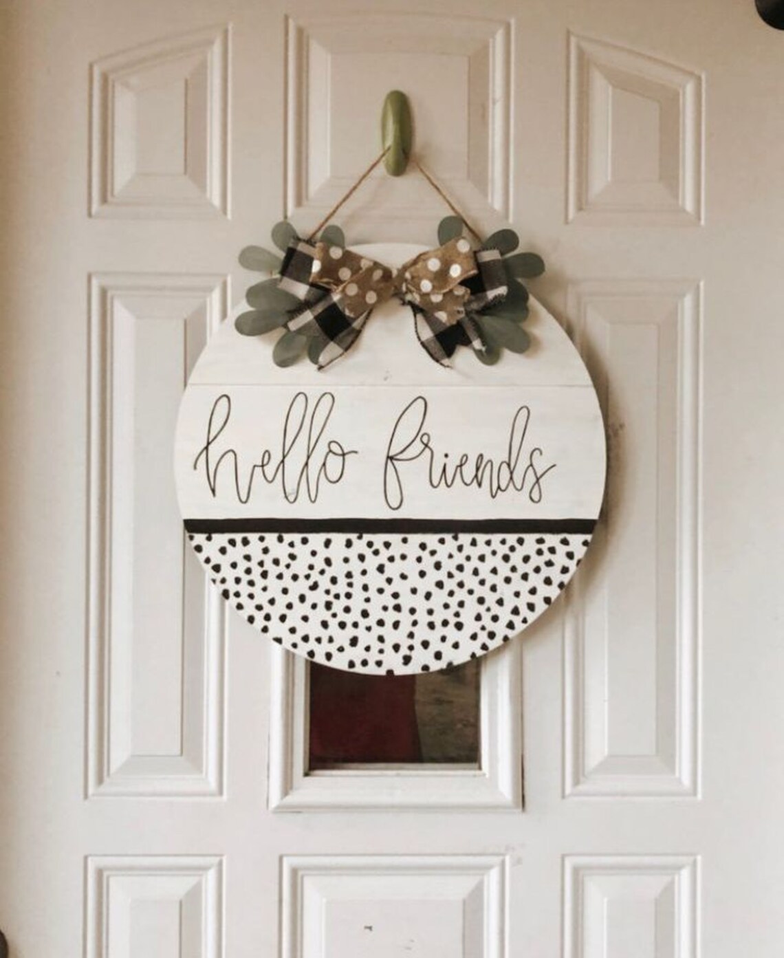 Hello Friends Sign - Etsy