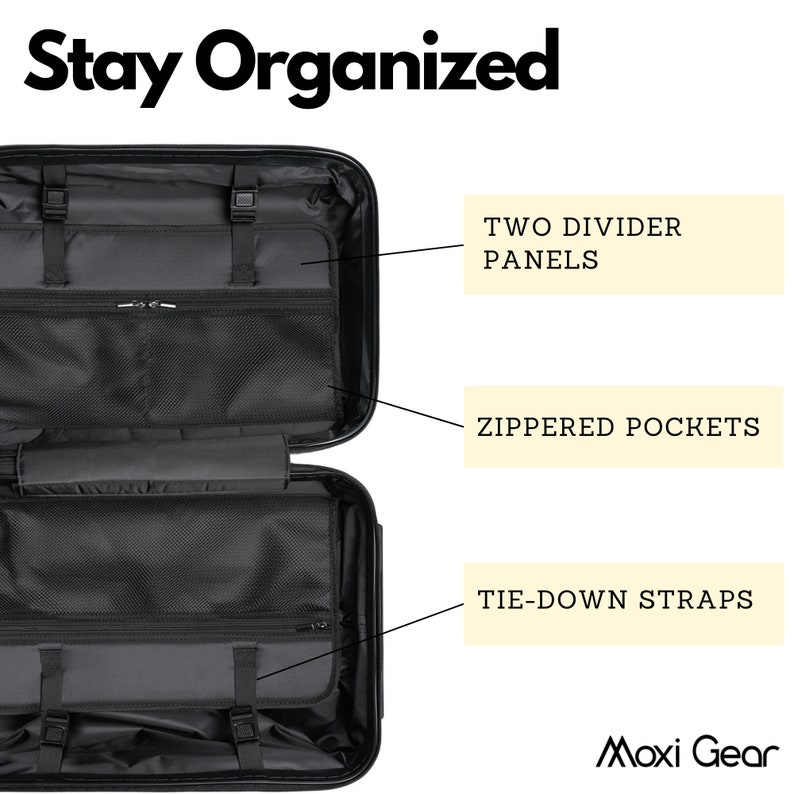 Personalized Luggage With Monogram Custom Suitcase With Wheel ...