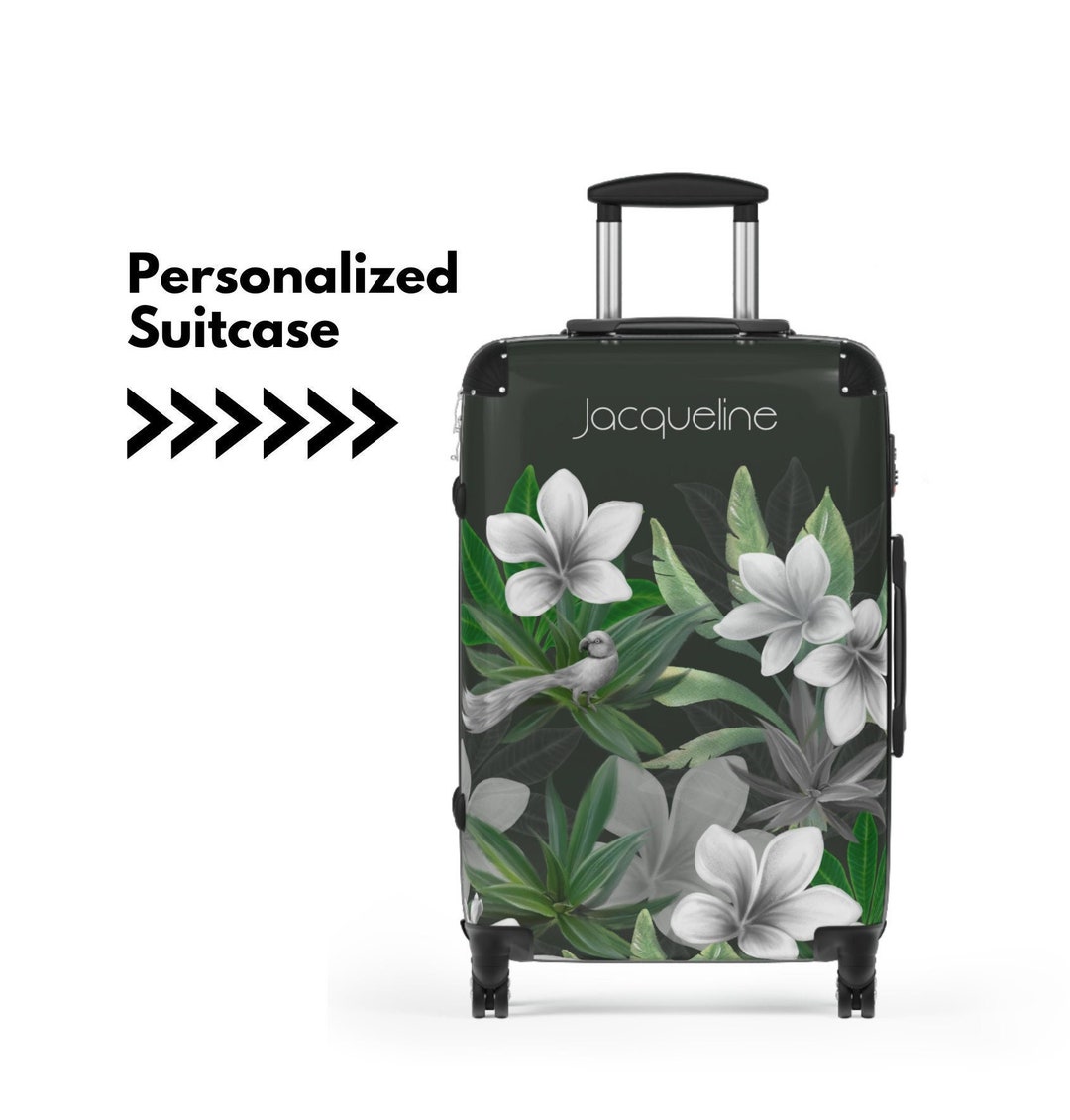Personalized Suitcase for Women Custom Luggage With Personalization ...