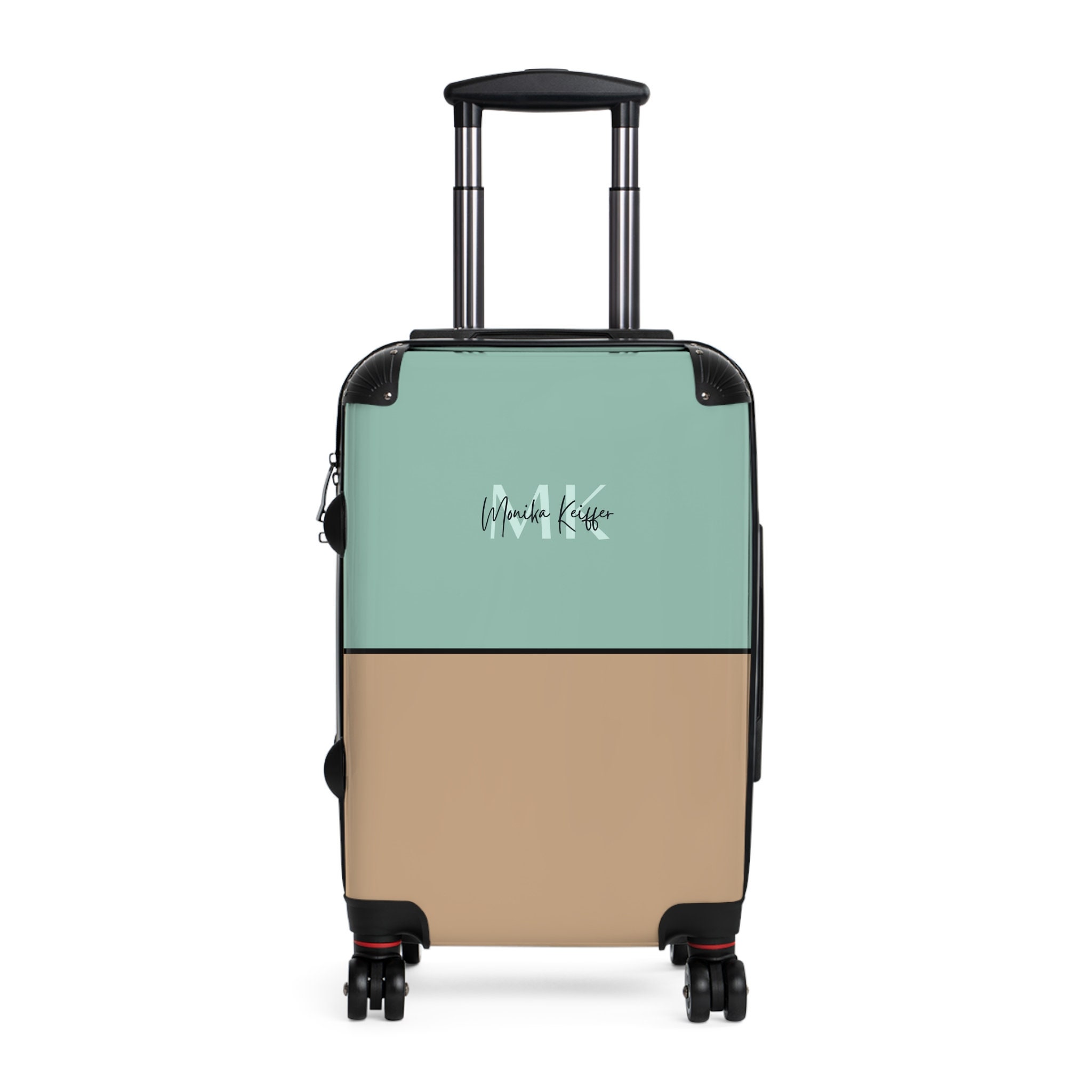 Monogrammed Hard Side Luggage With Wheels Personalized Name Custom ...
