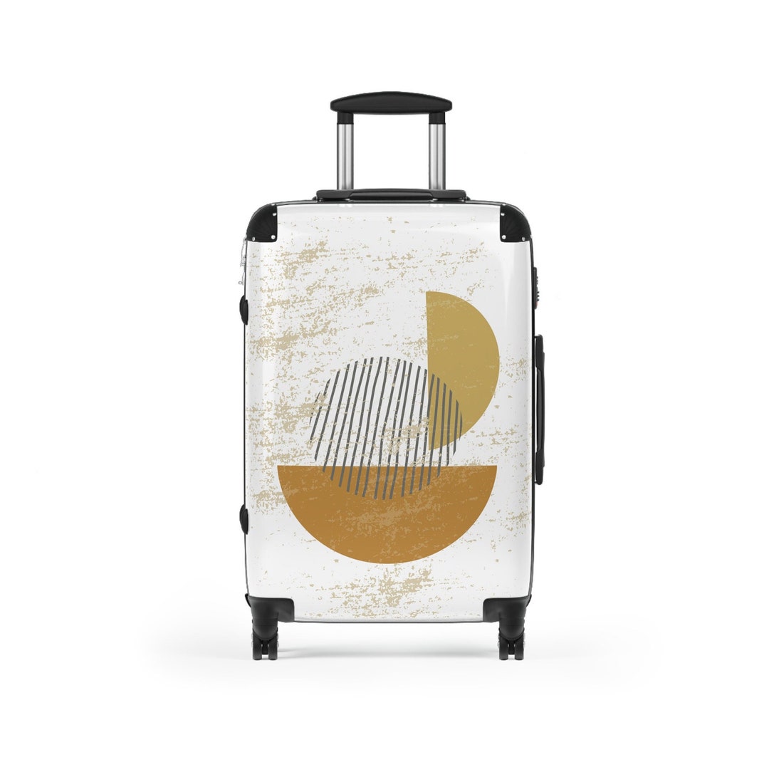 White Luggage With Wheel White Suitcase White Carry-on Luggage Checked ...