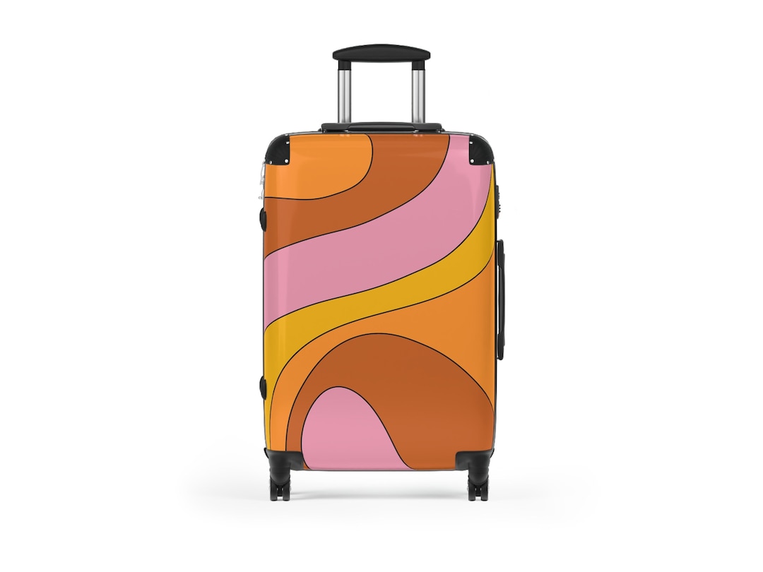 Hard Shell Spinner Suitcase Cabin Luggage Checked Luggage 1960s ...