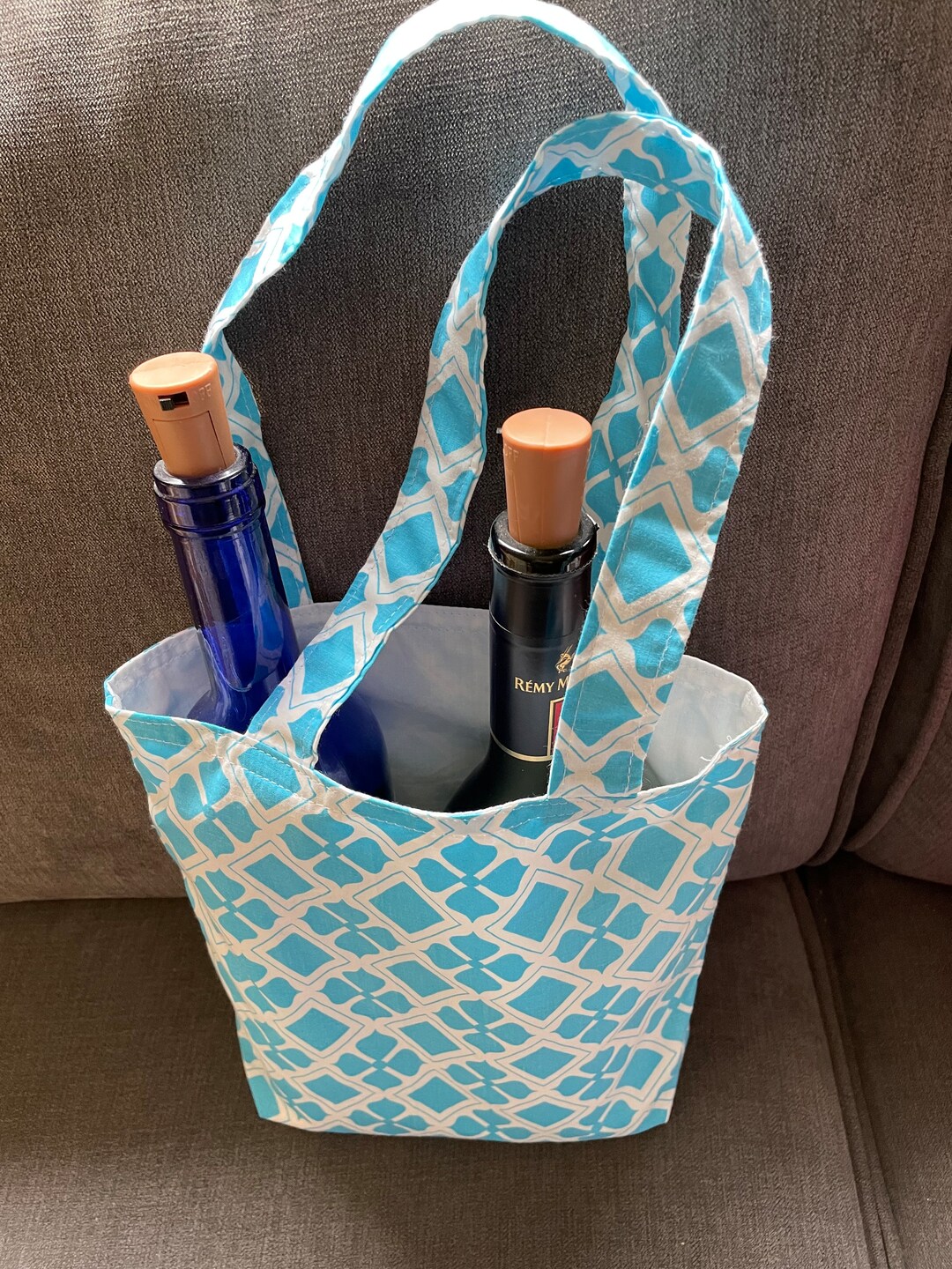 Eco-friendly Small Multi-use Bottle/book/tablet/lunch/gift Bag - Etsy