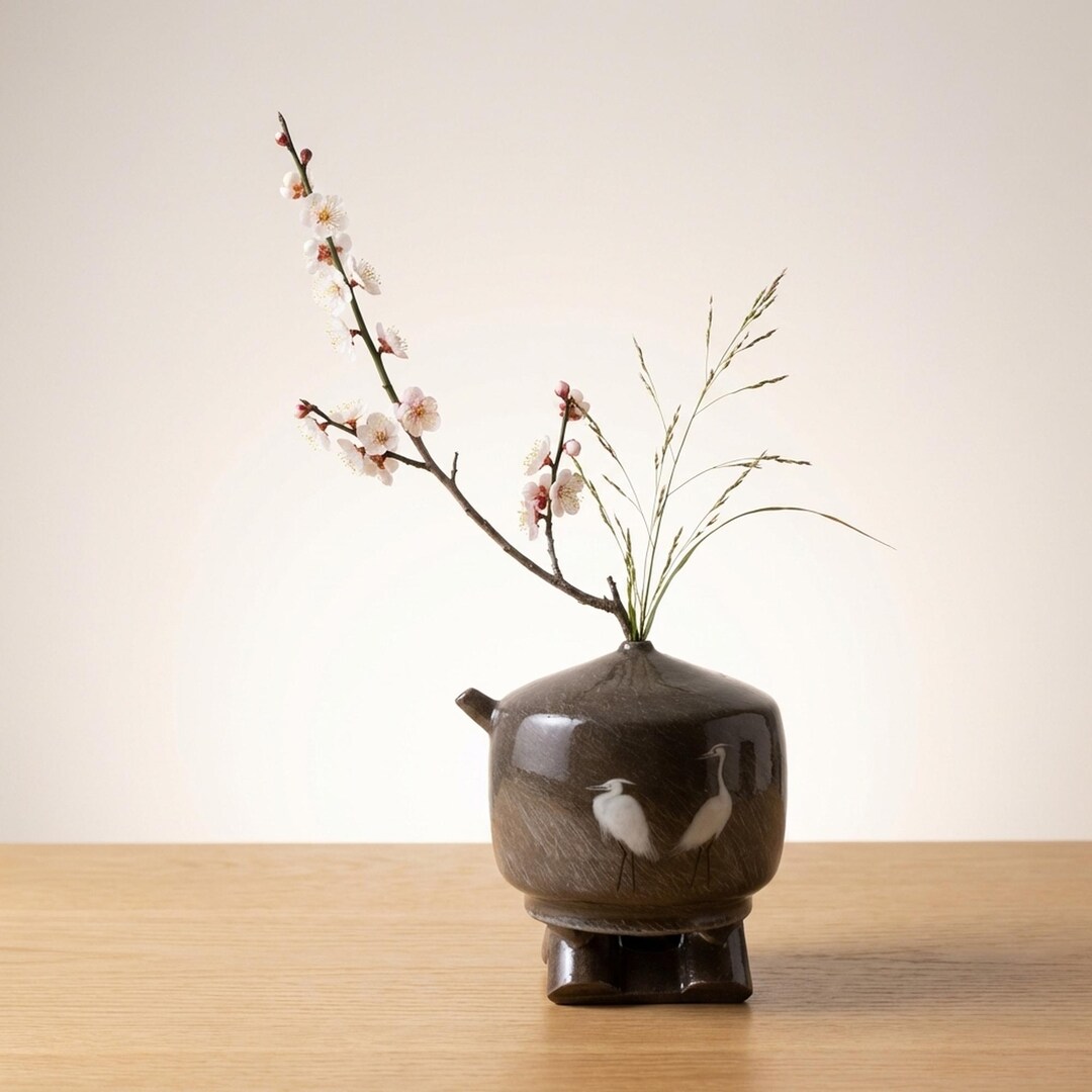 Genkawa-yaki Yokoishi Gagyu (artist), Unused, Water Drop, With Original ...