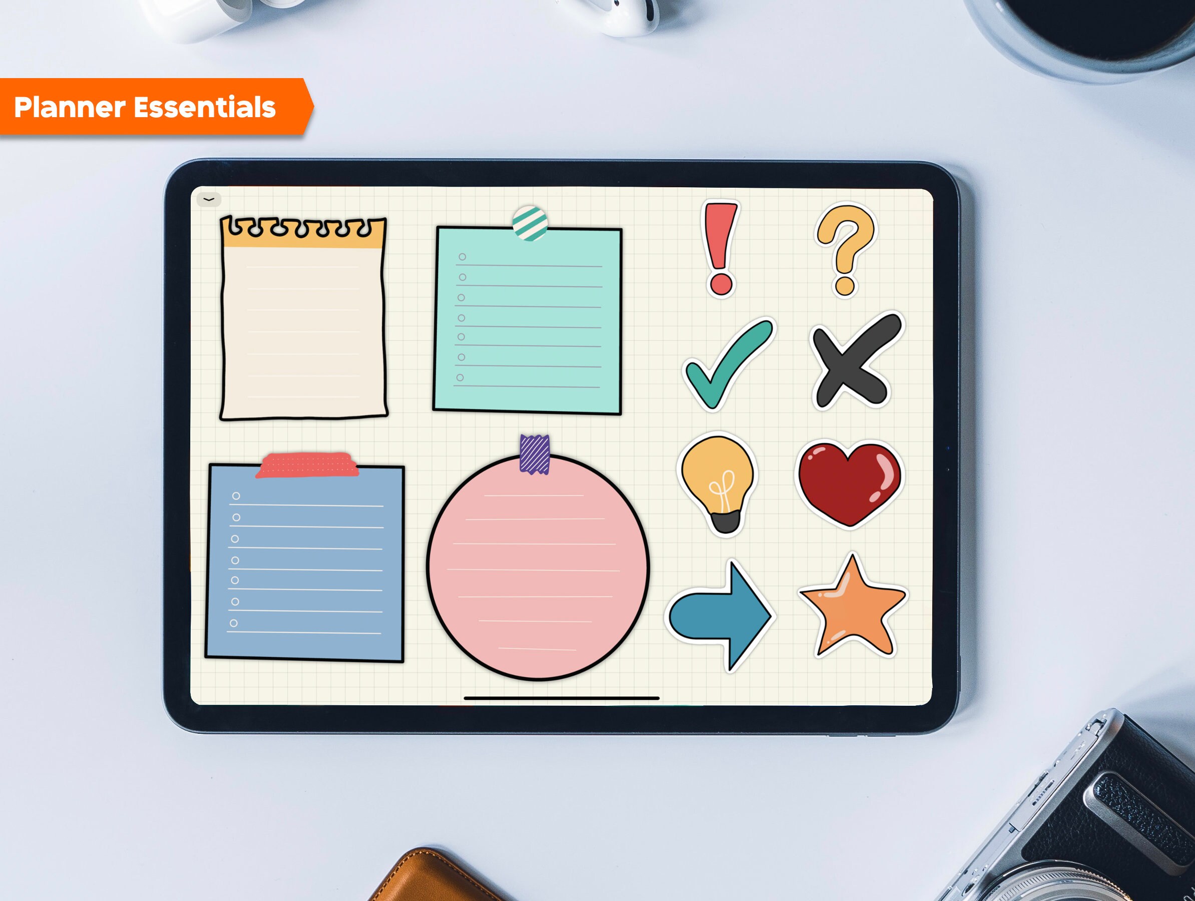 Digital Stickers Daily Activities Goodnotes Stickers, Notability ...