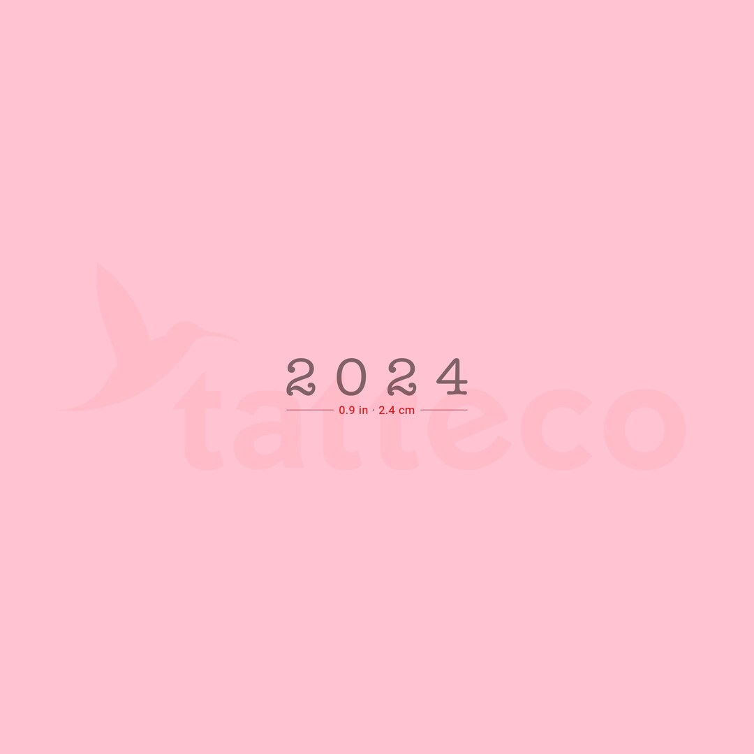 2024 Semi-permanent Tattoo set of 2 - Etsy