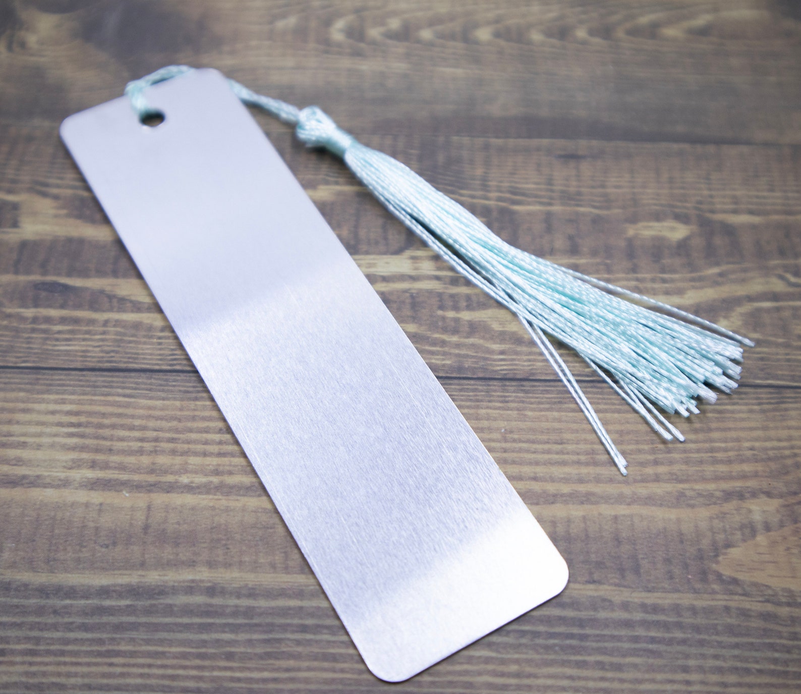 Ocean View Metal Bookmark: Blue Tassel Page Marker - Etsy