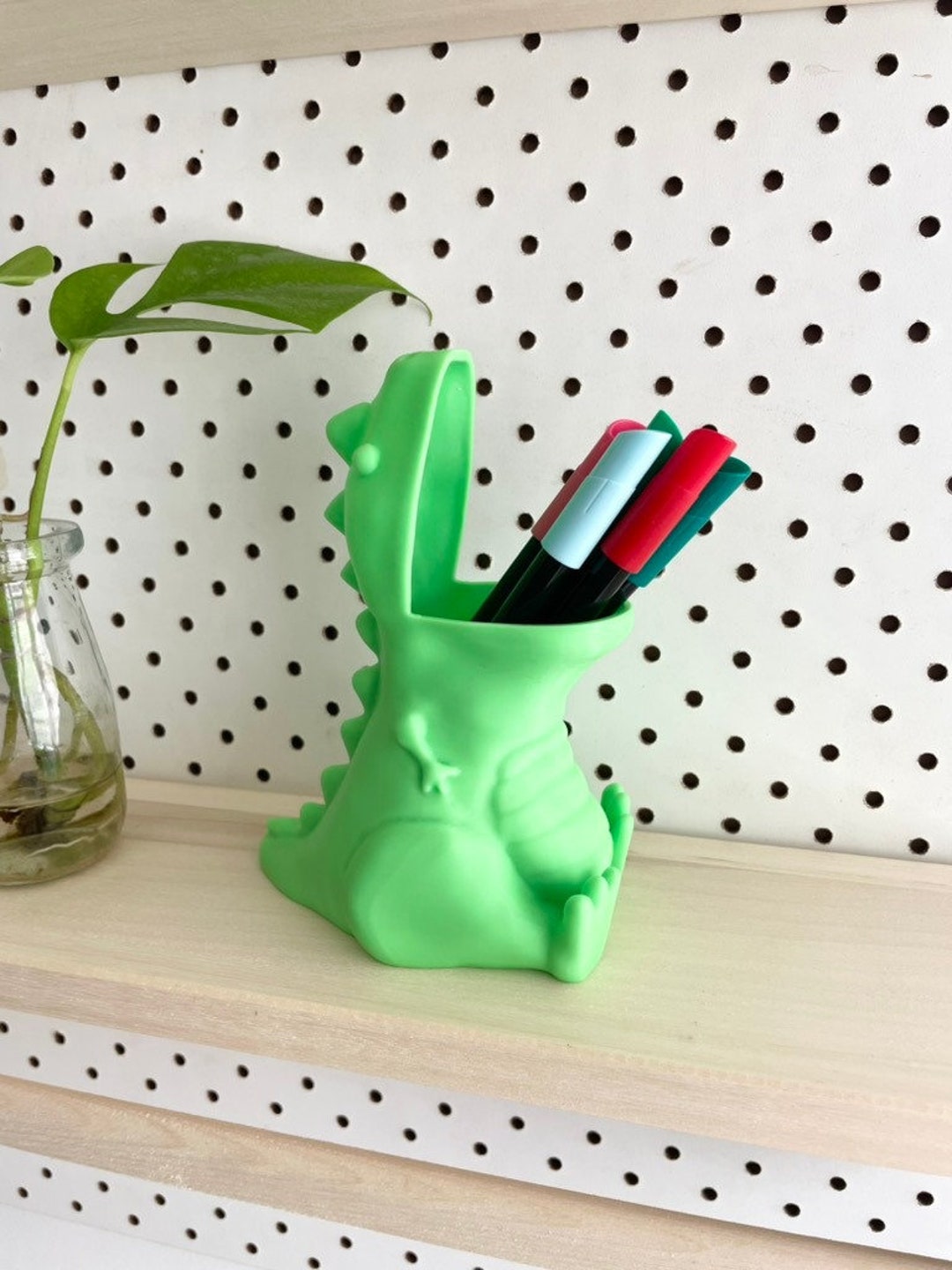 Dinosaur Pen/pencil Holder - Etsy