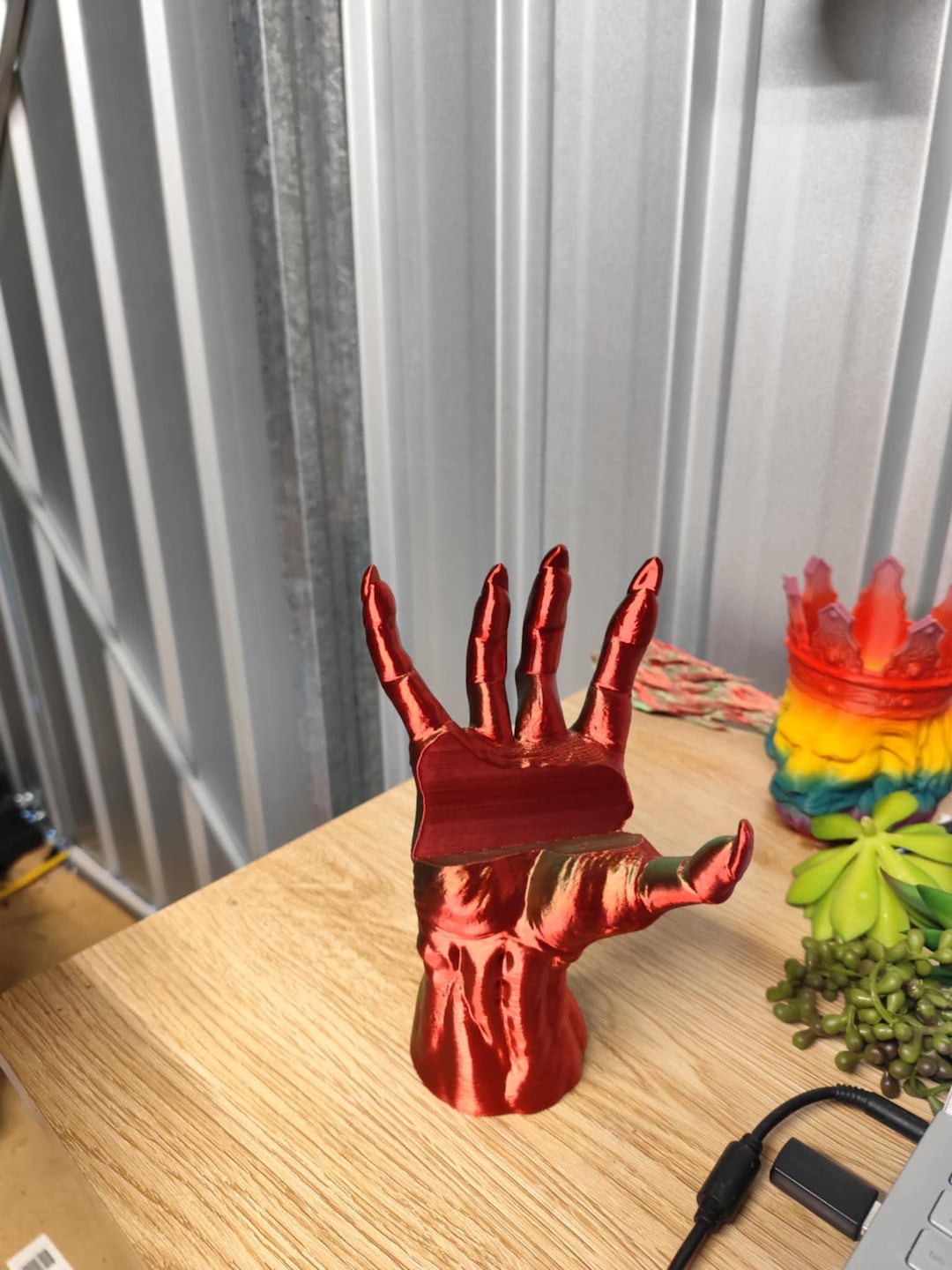 Demon Hand Book Stand - Etsy