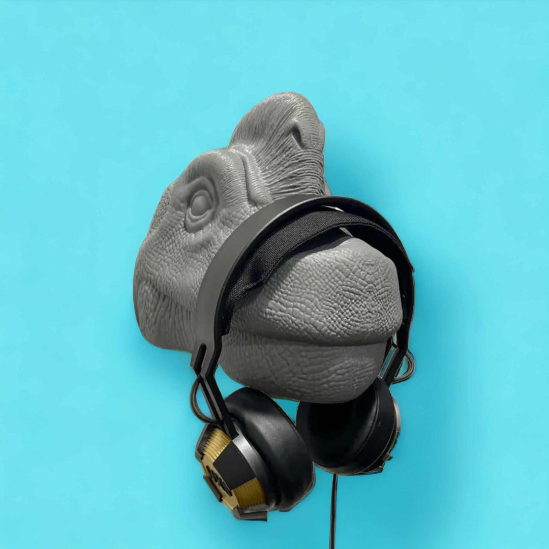 Brachiosaurus Headphone Bust T-rex Head Head Phone Bust - Etsy