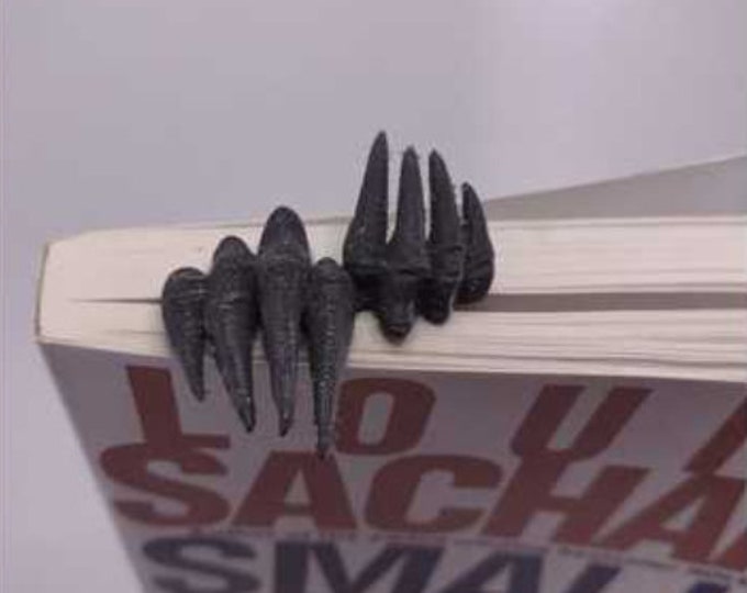 Scary Claws Bookmark - Etsy