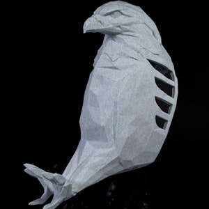 Bald Eagle 3D LED Lamp Artistic Wall-mounted Light, Eco-friendly Decor ...