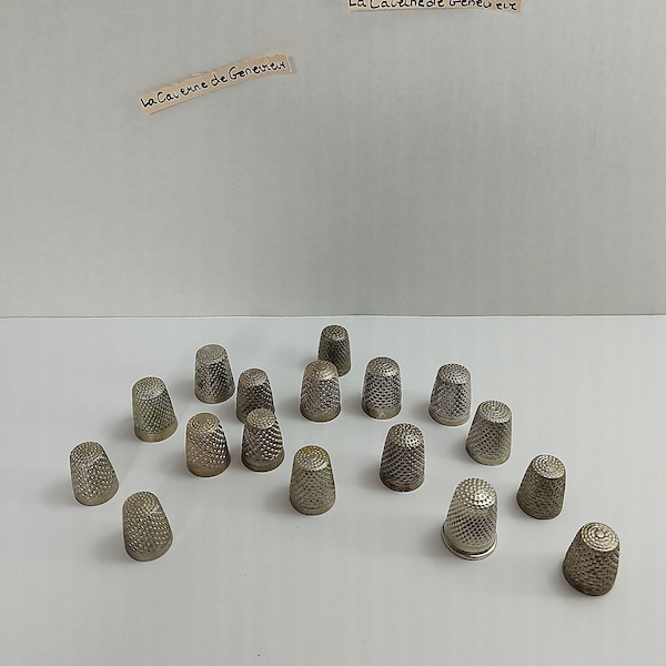 Old Metal Thimbles - Etsy
