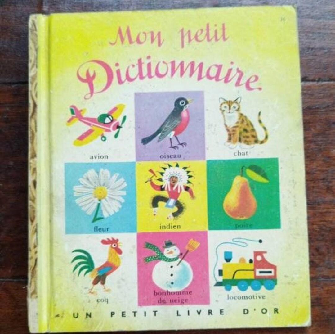 Vintage My Little Dictionary/1952/cocorico Editions/old Book/a Little ...