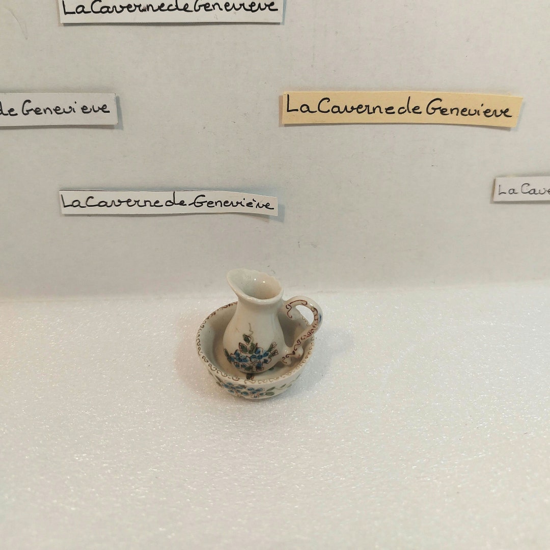 Vintage Porcelain Miniatures/collectible Furniture for Dolls House ...