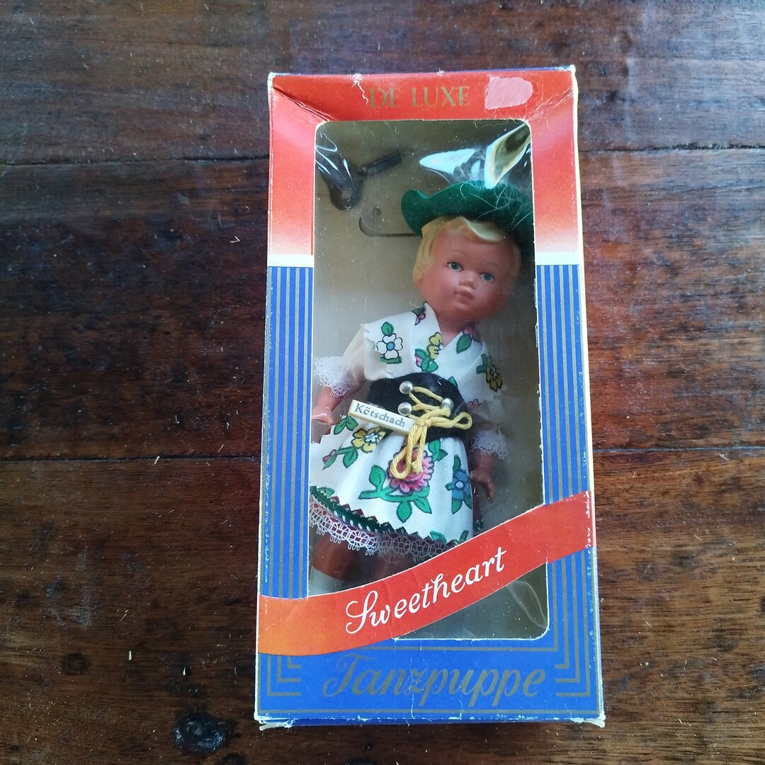 Vintage Dancing Doll Mechanical Doll Luxury Automaton Tanzpuppe ...