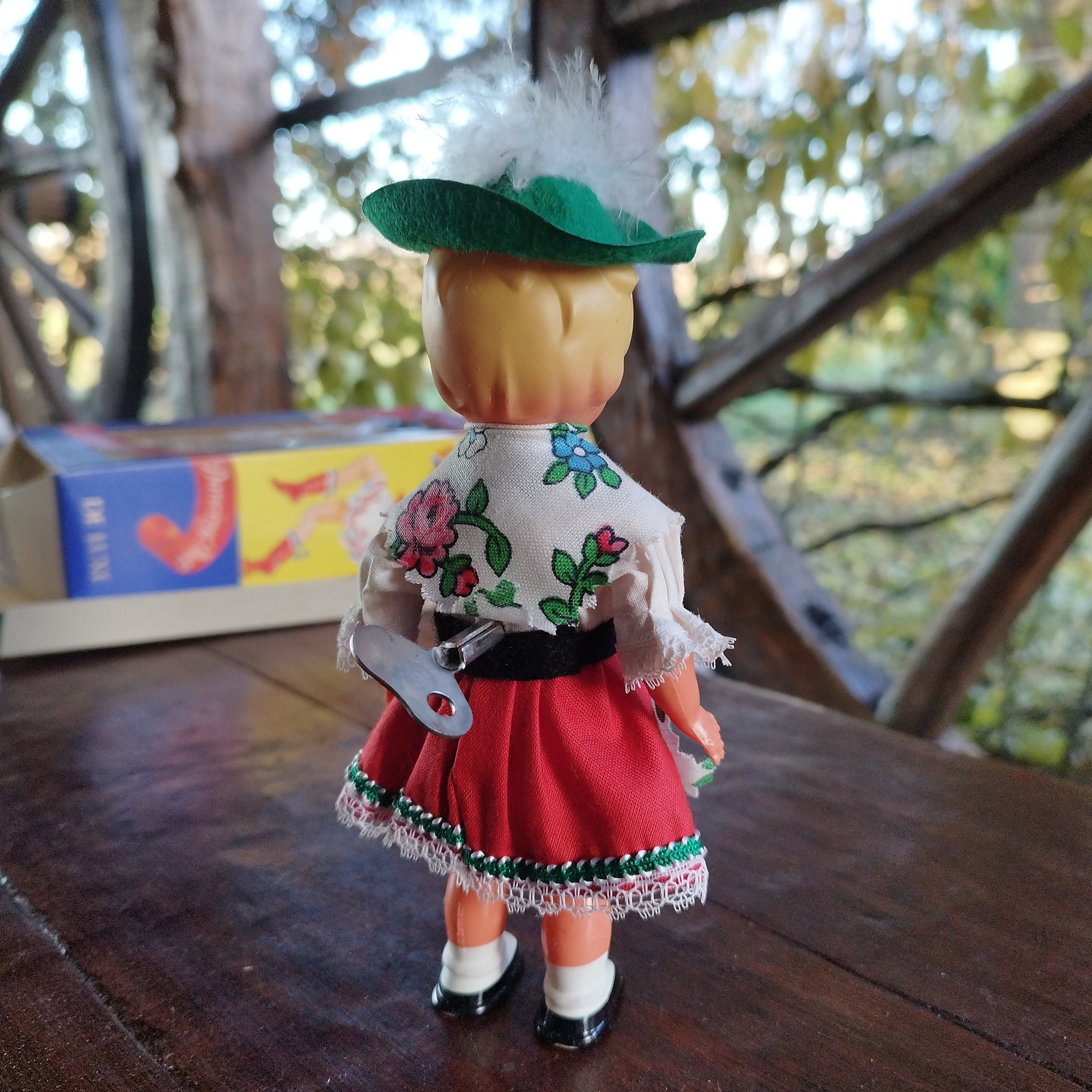 Vintage Dancing Doll Mechanical Doll Luxury Automaton Tanzpuppe ...