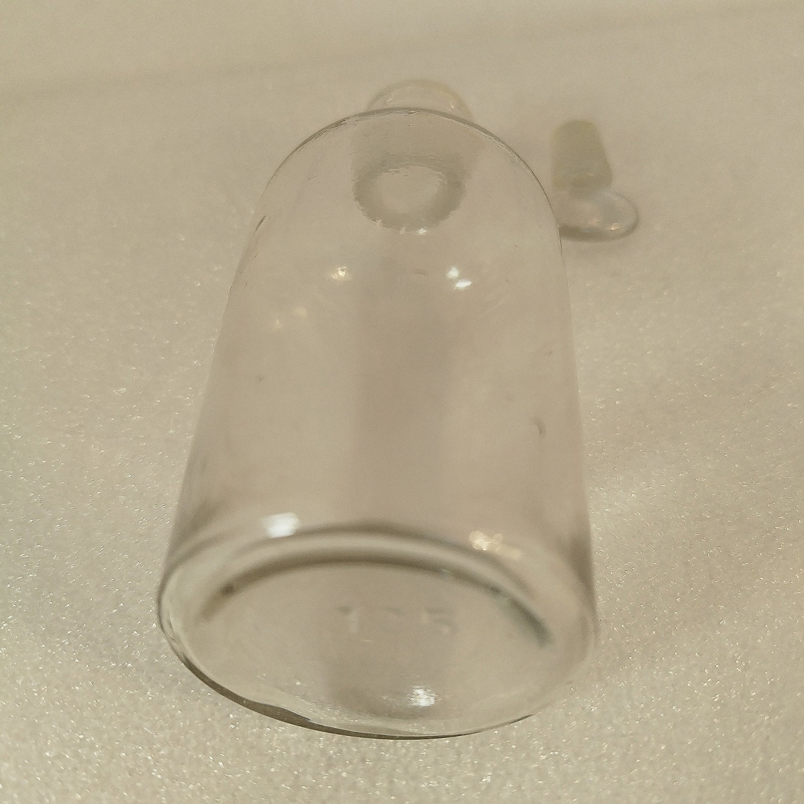 Vintage Old Apothecary Glass Bottle and Its Cap/antique Bottle Ground ...