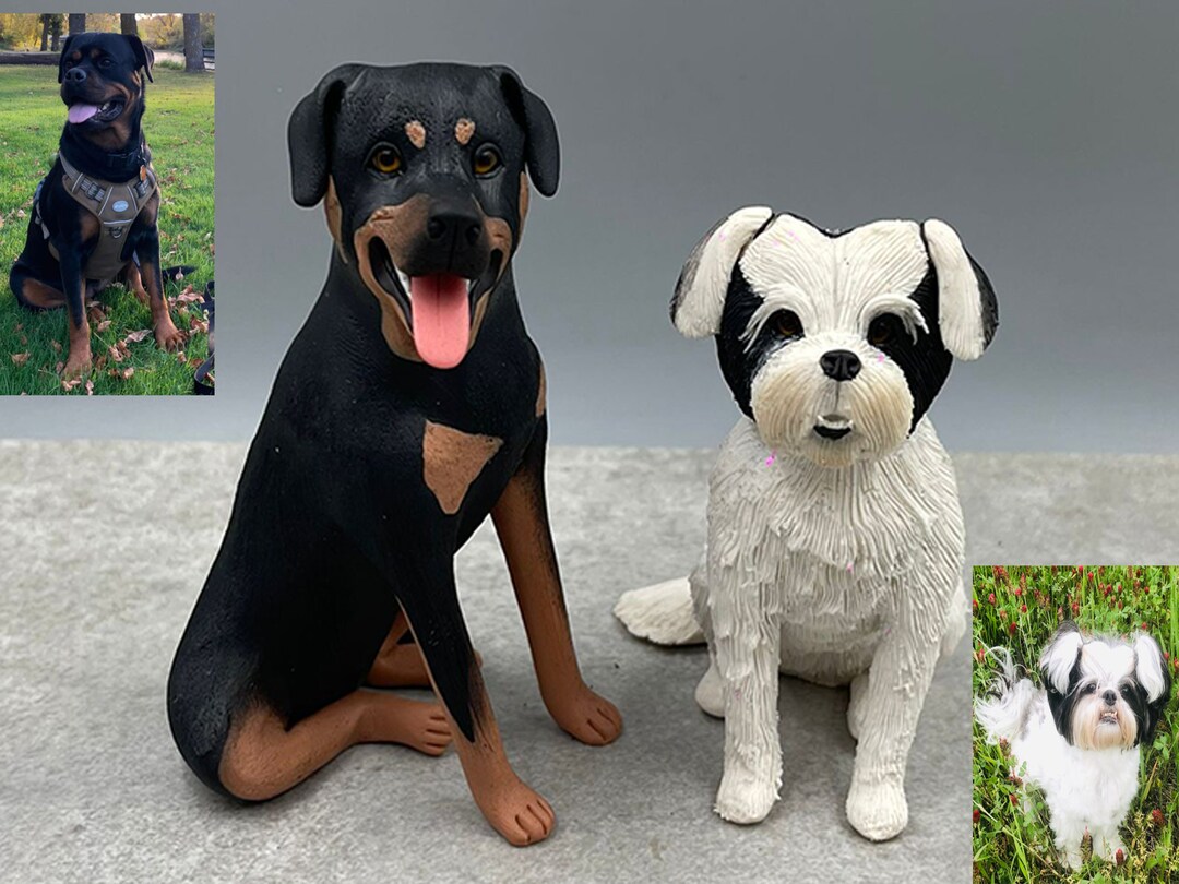 Personalized Custom Pet Dogs, Pet Statues, Wedding Cake Toppers, Pet ...