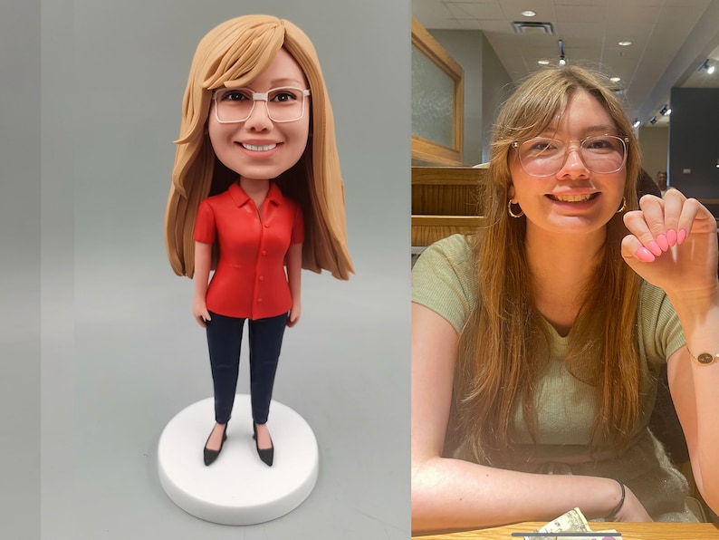 Customized Bobble Head Dolls, Adult Gifts for Girls. Female Bobbleheads ...