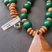 Honey Hulk Wood Necklace - Etsy