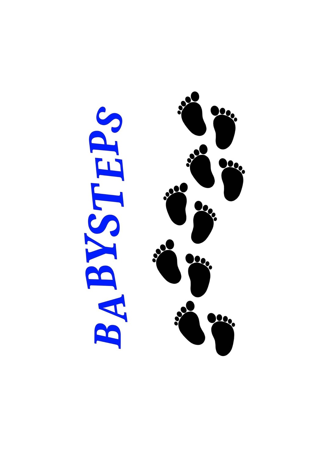 Blue Baby Steps Instant Download Jpg Pdf Digital Download Png - Etsy