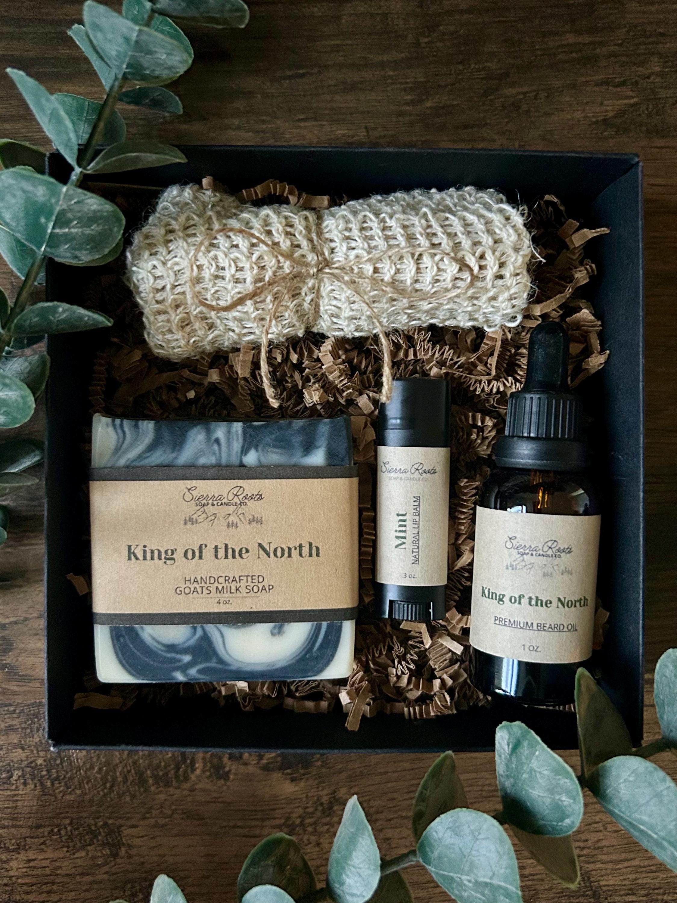 Gift Box for Him - Goat’s Milk Soap Set - Men’s Gift Set - Etsy
