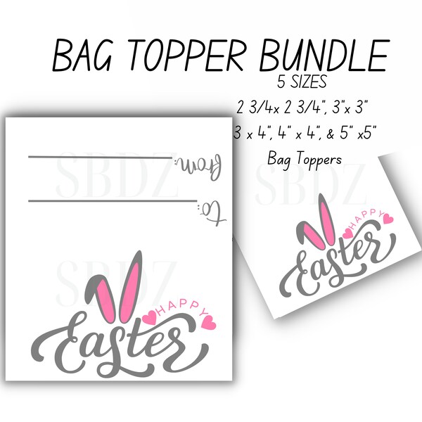 Easter Toppers - Etsy