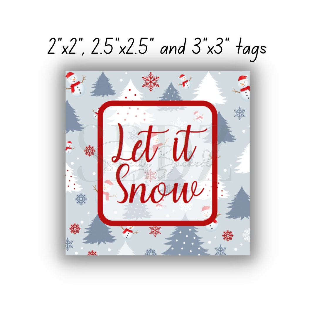 Printable Christmas Tag Bundle-christmas Tag-treat Tag-tag - Etsy