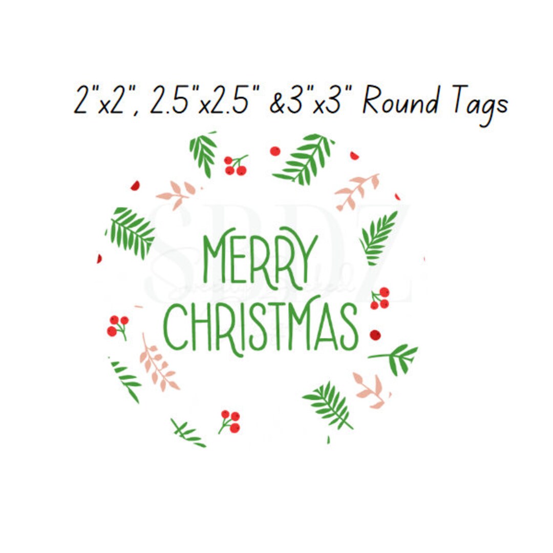 Printable Christmas Treat Tag Bundle-treat Tag-christmas Tag-bag Tag - Etsy