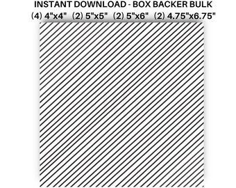 Shoe Box Template SIZABLE - Etsy