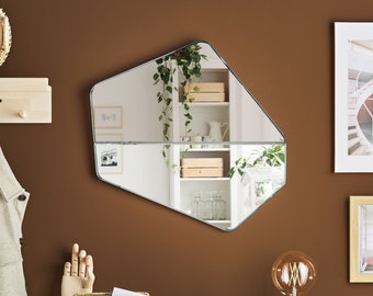 Irregular Shape Wall Mirror - Etsy UK