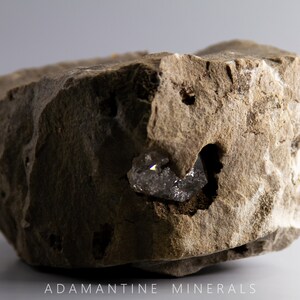 Stunning Herkimer Diamond in Matrix, Herkimer Diamond Pocket Specimen ...