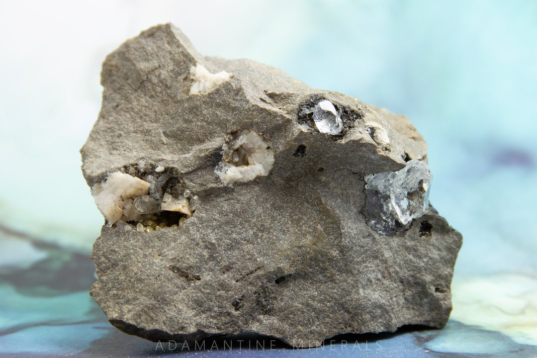 Clear Herkimer Diamonds in Matrix From Ace of Diamonds Mine - Etsy