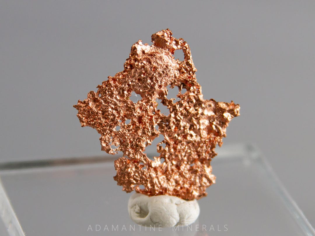 Fine Native Copper Specimen From the Keweenaw Peninsula in Michigan, 24 ...