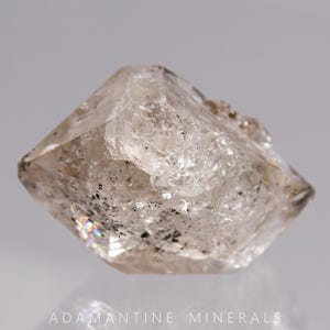 Gorgeous Herkimer Diamond With Anthraxolite/hydrocarbon Inclusions and ...