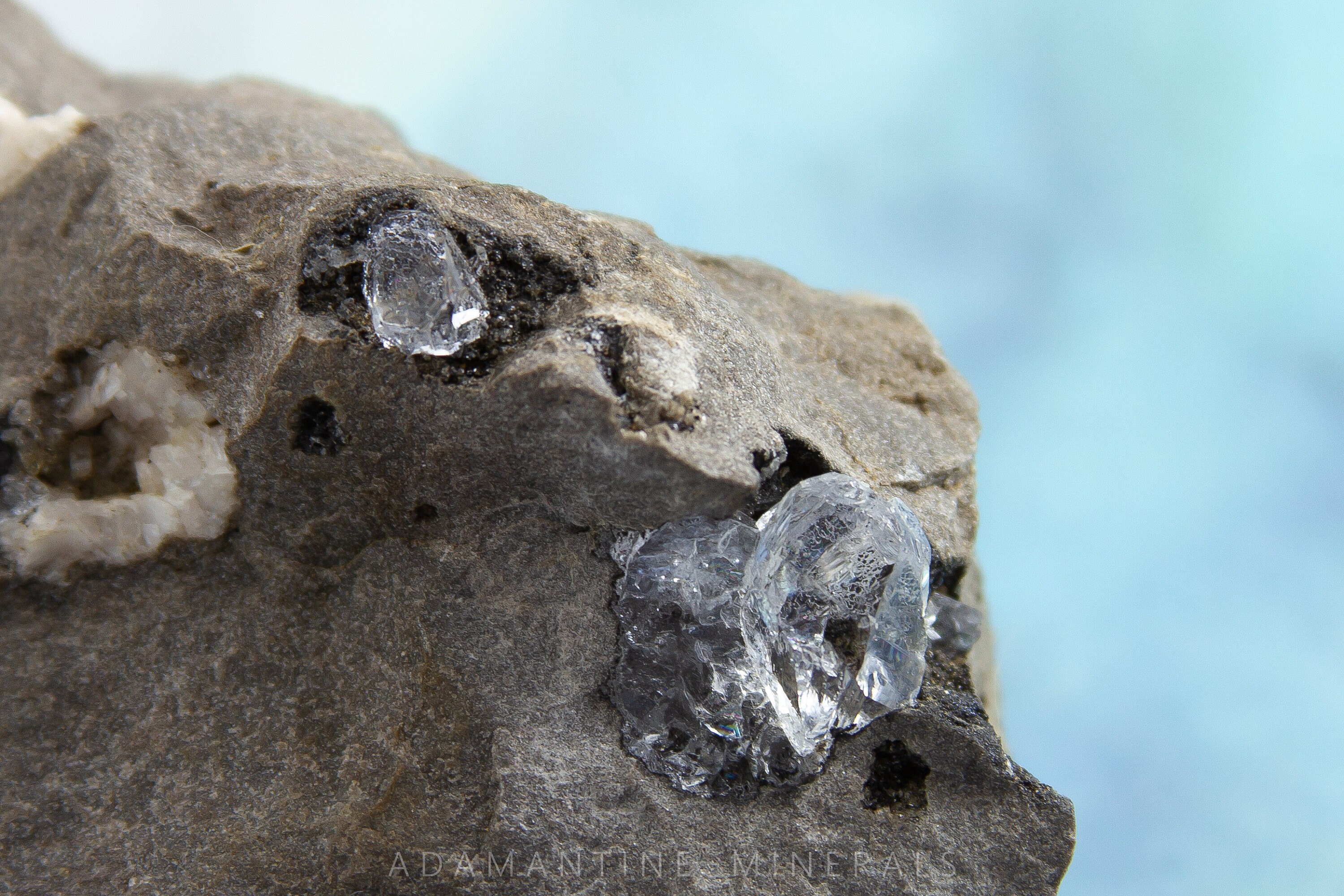 Clear Herkimer Diamonds in Matrix From Ace of Diamonds Mine - Etsy