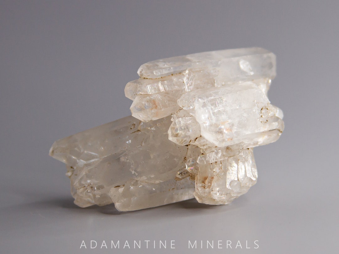 Unique Quartz Cluster With Double Terminations and Parallel Growth ...