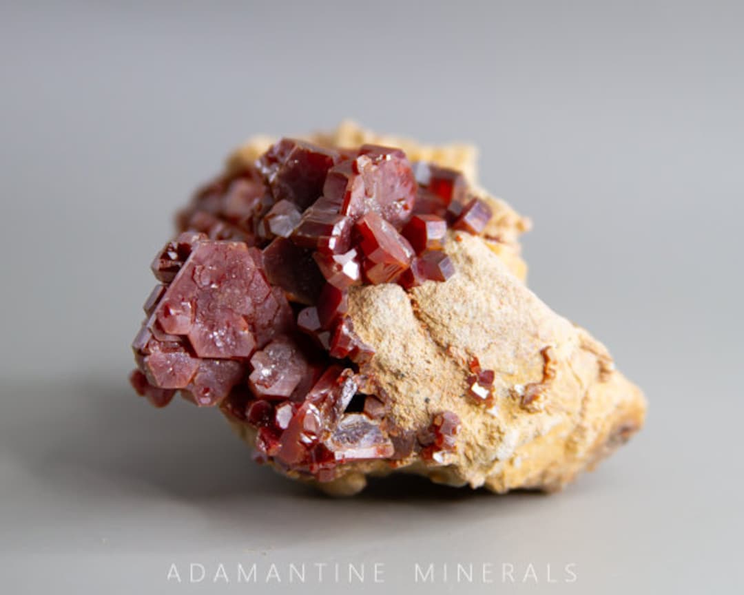 Skeletal Vanadinite Crystals on Matrix, Vanadinite Crystal - Etsy
