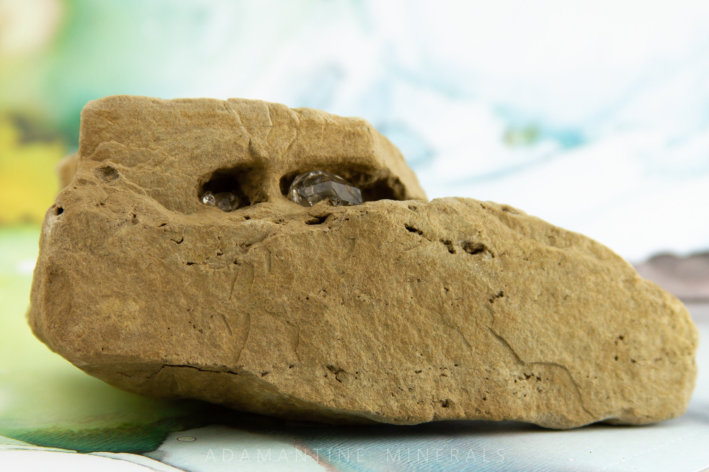 Genuine Herkimer Diamond in Matrix Collector's Specimen - Etsy