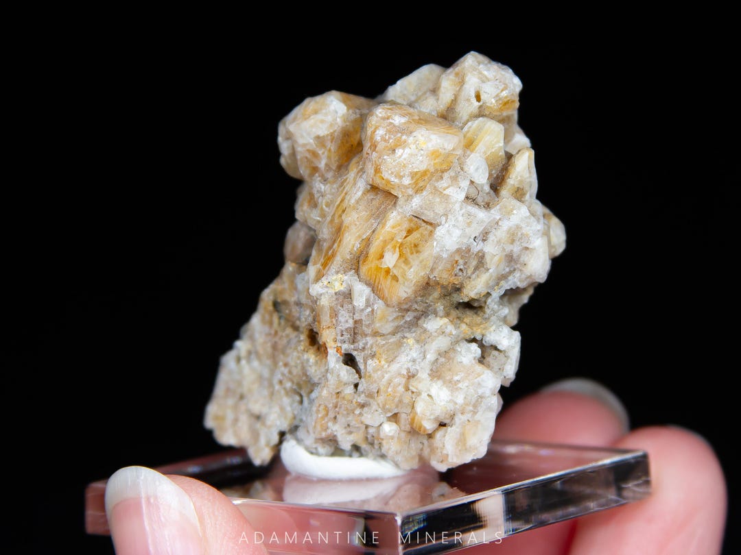 Perthite Crystals With Albite and Microcline Intergrowth Pattern, From ...