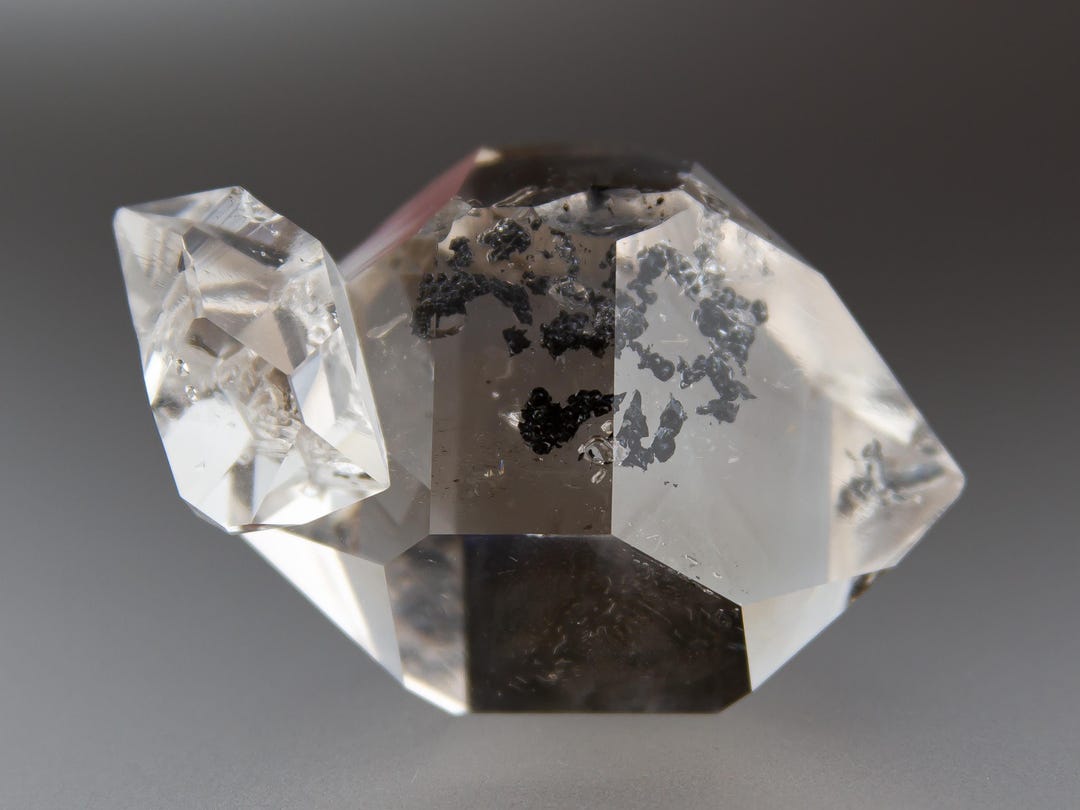 Herkimer Diamond Specimen: Double Terminated Quartz Crystal ...